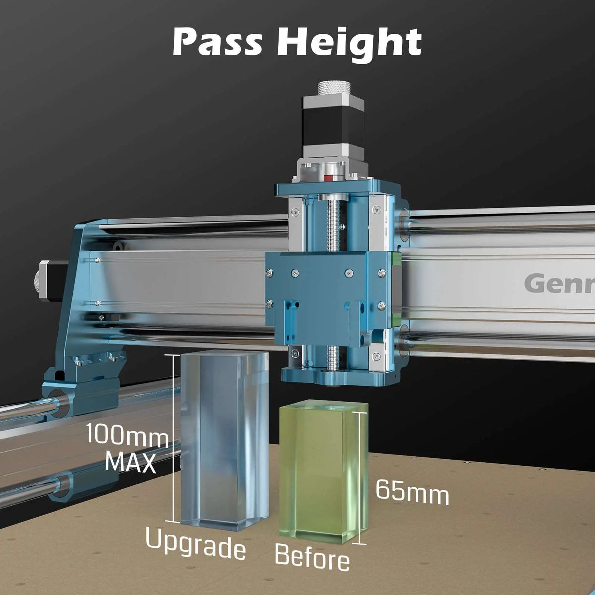 Genmitsu 4040-PRO Max CNC Router - 400×400 mm Work Area