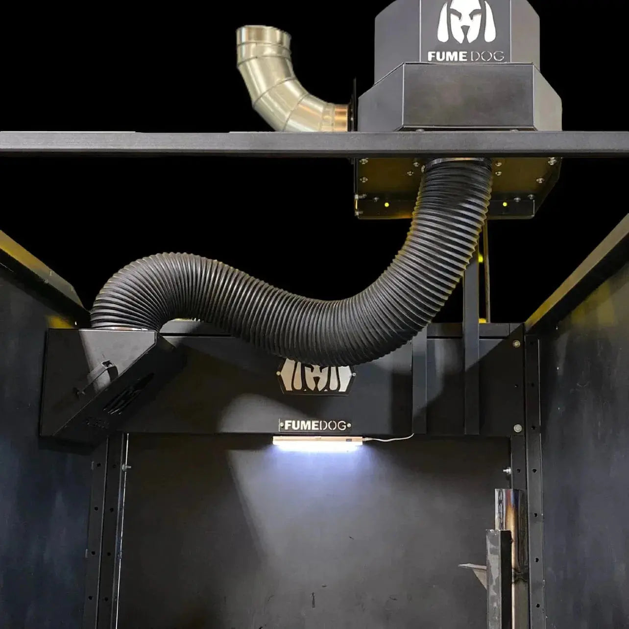 Fume Dog – Bulldog-EX-FLEX – Magnetic Wall-Mount Welding Fume Extracti